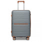 Kono K2392L Hard Shell Medium Suitcase - 24 Inch